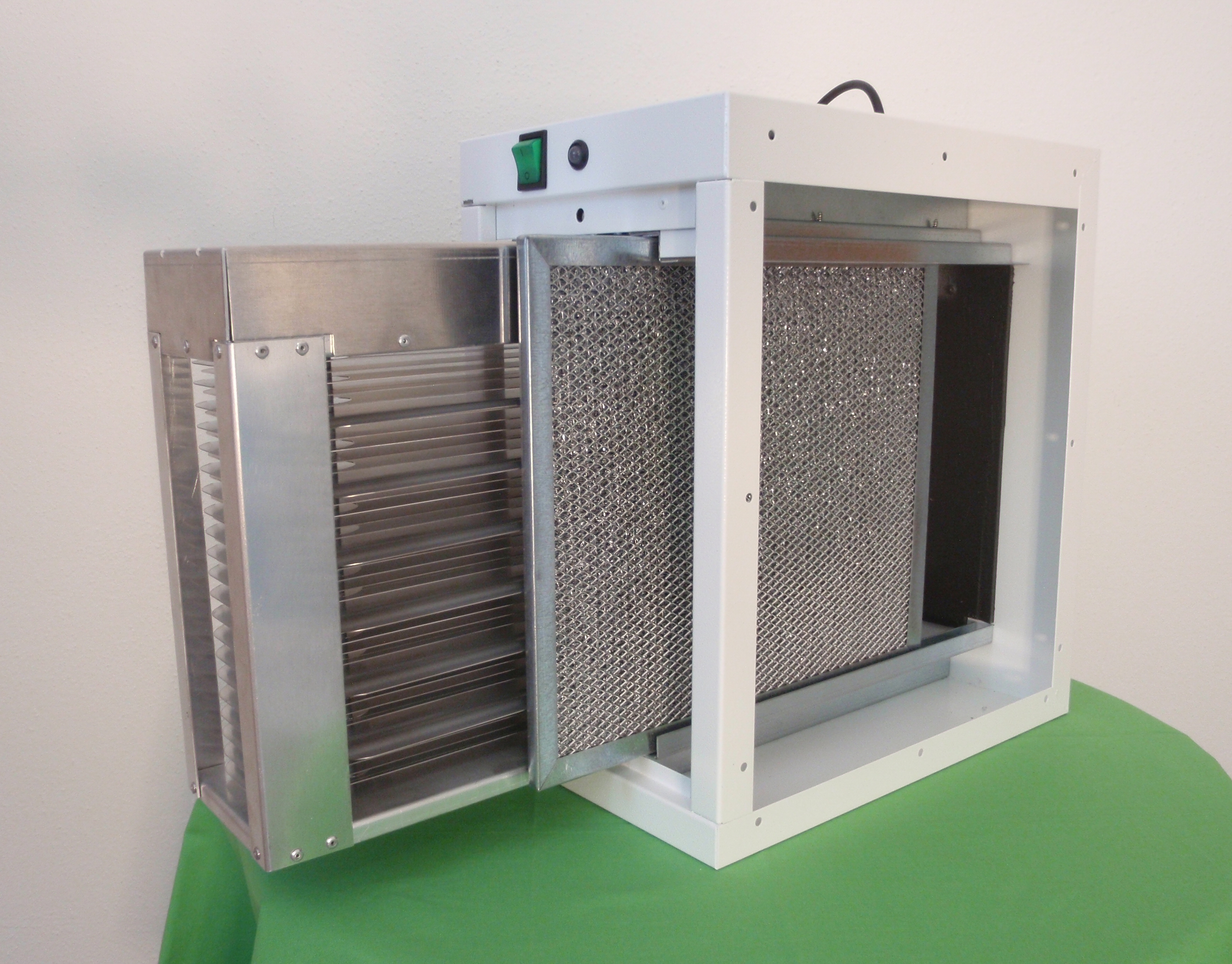 HWT Umwelttechnik AG - Elektrofilter für Minergie Lüftungsanlagen